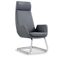China Tilt Sterling Executive Leather Office Chair Aluminium Frame for sale