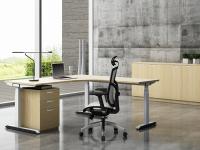 China Motor Driven Adjustable Office Table Workstation OEM for sale