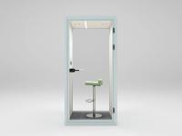China Soundproof Shared Workspace Furniture Acoustic Phone Booth for sale