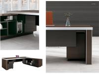 China Modern Executive Linear Workstation Table Desk For Office ODM for sale