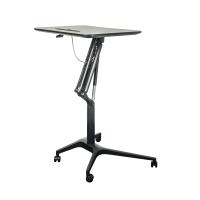 China Alu Frame Adjustable Sit And Stand Desk Table For Work ODM for sale
