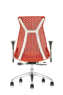 China Ergo Meshback Netted Revolving Chair Hermen Miller Moon Black For Workspace for sale