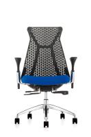 China Ergo Meshback Netted Revolving Chair Hermen Miller Moon Black For Workspace for sale