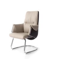 China Contemporary Aluminium Executive Leather Office Chair Ergonomic OEM for sale