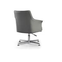 China PU Leather Reclining Executive Office Chair Knee Tilt Chair for sale