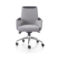 China Ergonomic Genuine Leather Task Chair High Back Leather Armchair Recliner for sale