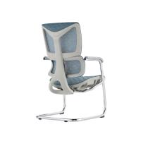 China Swivel Tilt Mesh Seat Office Chair Flex Moon Mesh Operator Chair For Soothing Relaxing for sale