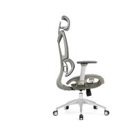 China Swivel Tilt Mesh Seat Office Chair Flex Moon Mesh Operator Chair For Soothing Relaxing for sale