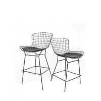 China Chrome Steel Bistro Bar Table And Chairs Outdoor Counter Stools ODM for sale
