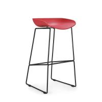 China Fixed Bistro Bar Table And Chairs Backless Counter Stools OEM for sale