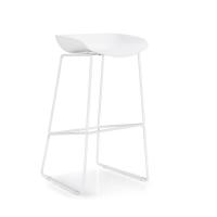 China Fixed Bistro Bar Table And Chairs Backless Counter Stools OEM for sale