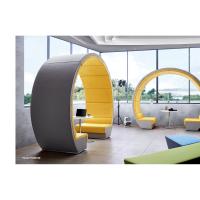 China Classcical Shared Workspace Furniture Arch Fabric Upholstered for sale
