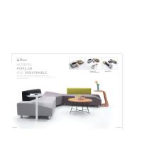 China Classical Custom Shared Workplace Furniture Fabric Office Lobby Collaborative Sofa for sale