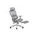 China Classical Modern Mesh Seat Office Chair Pneumatic Height Adjustment Blue Color for sale