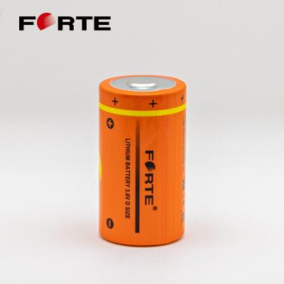 China 19000mAh ER34615 Lithium Battery 3.6V D Size LiSOCl2 Battery for sale