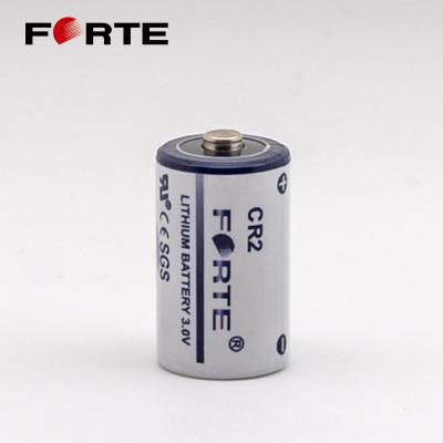 China Cylindrical 1000mA 850mAh Lithium 3 Volt CR2 Battery For Water Meter for sale