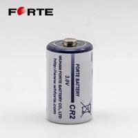 China Cylindrical 1000mA 850mAh Lithium 3 Volt CR2 Battery For Water Meter for sale