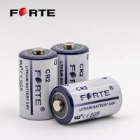 China Cylindrical 1000mA 850mAh Lithium 3 Volt CR2 Battery For Water Meter for sale