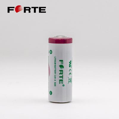 China 33g 1000mA LiSOCl2 Battery 3500mAh ER18505M A Size for sale