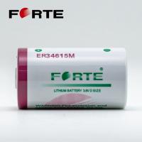 China ER34615M 14500mAh Forte 3.6 V Lithium Battery 14500mAh D Size 34.2*61.5mm for sale
