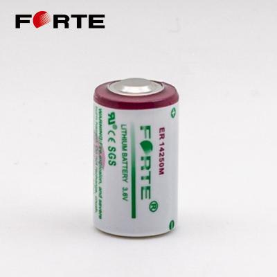 China 1/2AA ER14250M 800mAh LiSOCl2 Battery For Water Meter for sale