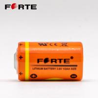 China Li-SOCL2 Battery ER14250 Lithium Primary Battery 3.6V 1200mAh 1/2AA for Water Meter, GPS for sale