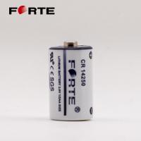 China 900mAh CR14250SE 3V Lithium Battery 1/2AA Size 14.5*25.5mm for sale