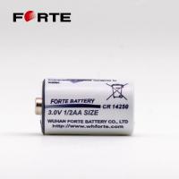 China 1/2AA 600mAh 3.0V Lithium Battery CR14250 Lithium Primary Cell for sale