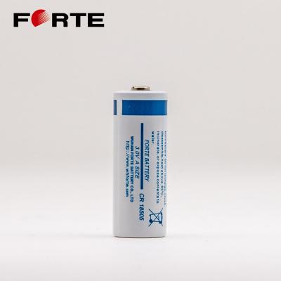 China 18.5*50.5mm 2000mA Lithium Primary Cell CR18505 Lithium Mno2 Battery for sale