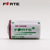 China 800mAh ER14250M Thionyl Chloride Battery For Smoke Anti Theft Alarm for sale