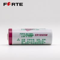 China ER18505M 3500mAh ER Series Batteries 1000mA Lithium Thionyl Chloride Battery for sale