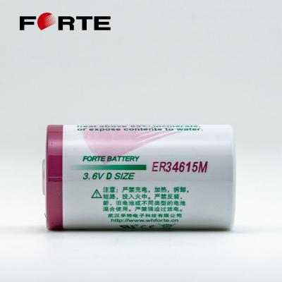 China 110g 200mA ER34615M Battery 14500mAh Non Rechargeable Lithium Batteries for sale