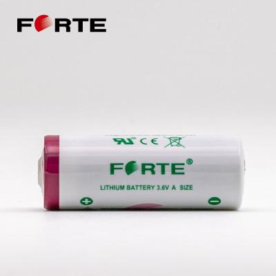 China Forte Lithium Thionyl Chloride Battery 680wh/Kg ER18505M 3500mAh for sale