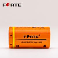 China Cylindrical ER26500 Size C 3.6V Lithium Battery 8500mAh For Taxi Meter for sale