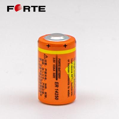 China 1/2AA Non Rechargeable Lithium Batteries ER14250S Primary Cell Battery for sale