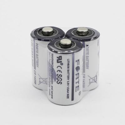 China 1/2AA CR14250 3V 600mAh LiMnO2 Battery For Water Meter for sale