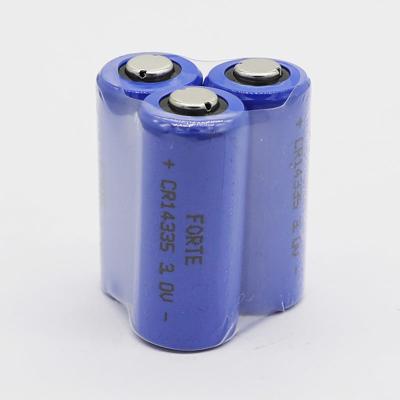 China Gas Meter CR14335 3V 800mAh 2/3AA Lithium MnO2 Battery for sale
