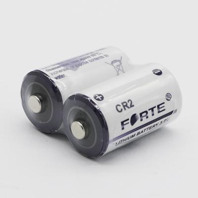 China Cylindrical 3V 850mAh CR2 Lithium MnO2 Battery For Smart Card Meter for sale