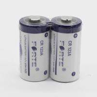 China 3V 1400mAh CR123A 2/3A Lithium Manganese Dioxide Battery for sale