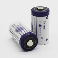 China 3V 1400mAh CR123A 2/3A Lithium Manganese Dioxide Battery for sale