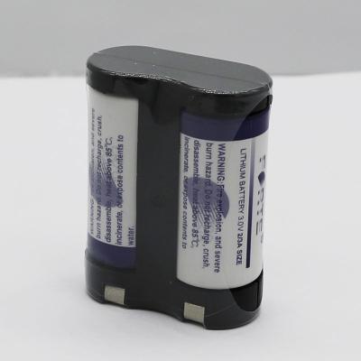 China 2CR5 6V 1400mAh LiMnO2 Battery For Utility Meter for sale