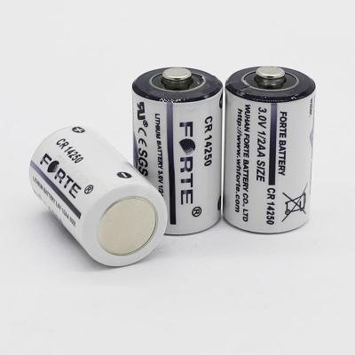 China CR14250SE 3V 900mAh LiMnO2 Battery For Electronic Meter for sale