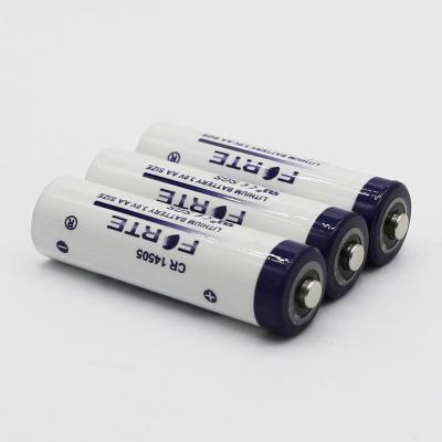 China CR14505SE AA Size 3V 1800mAh Lithium MnO2 Battery for sale