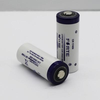 China LiMnO2 High Energy Lithium Battery 3V 1800mAh 2/3A for sale
