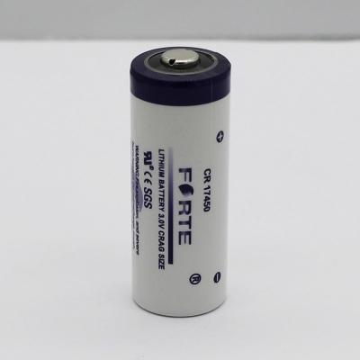 China CR17450SE 3V 2400mAh LiMnO2 Battery For Heat Meter for sale