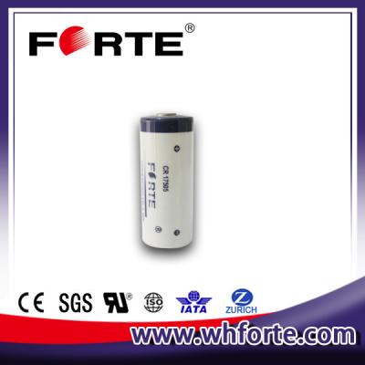 China Water Meter CR17505 A Size 3.0V Lithium Battery for sale
