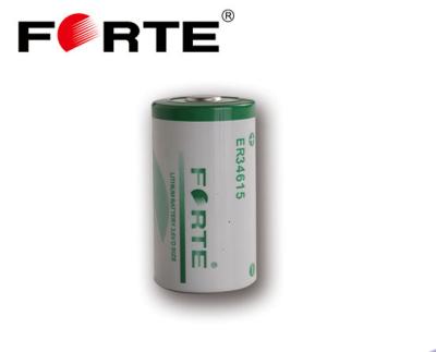 China Li-SOCL2 Battery ER34615 Lithium Primary Battery 3.6V 19000mAh D Size for Water Meter, GPS for sale