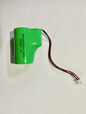 China ER26500+FPC1520 Battery Pack 3.6V 8500mAh Chargeable for Gas, Heat, Water Meters for sale
