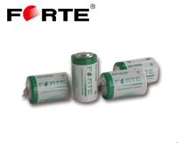 China 3.6V 1200mAh 1/2AA Cylindrical LS14250 Lithium Battery for sale