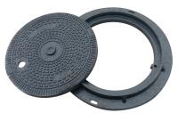 China FRP Garden Manhole Cover SMC Composite Chemical And Weather Resistant for sale